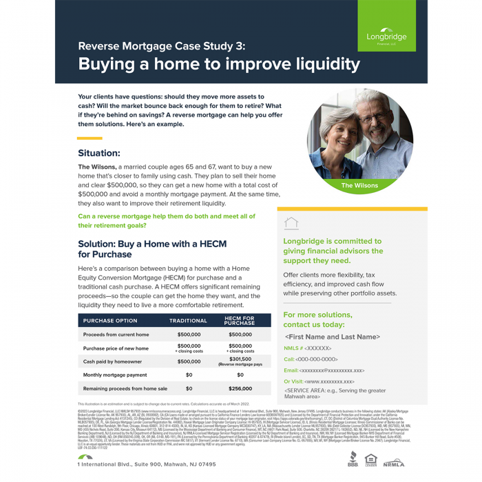 Case Study Flyer-Buying a Home